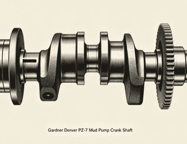 Gardner Denver PZ-7 Mud Pump Crank Shaft Parts - Dongying Zeyi ...